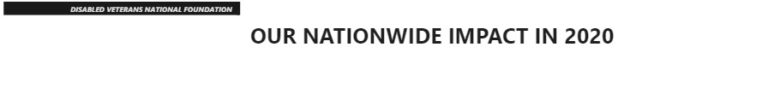 Welcome to the Disabled Veterans National Foundation (DVNF)